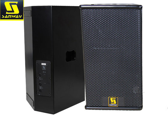 15" sistema sano 500W del refuerzo del monitor de escenario con el gabinete de la madera contrachapada del abedul