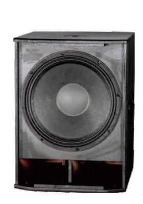 Subwoofer bajo del PA de 18 pulgadas con 600 vatios del poder de equipo de sistema de sonido clasificado