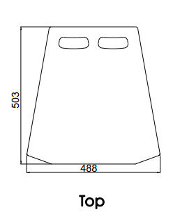 el subwoofer al aire libre del PA de 800W AES 59kg se dobla 15 pulgadas para la demostración grande