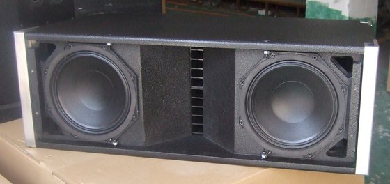 8" línea accionada negro de la manera del neodimio 2 de la columna del altavoz del arsenal 2,5 kilociclos de cruce