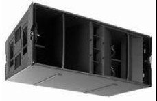 15 Inch Outdoor  Public Address Speakers Long Excrusion 4000 Watts Peak