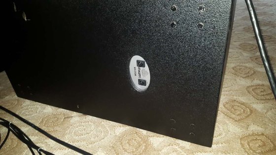 WS218X 2400 vatios 2 ohmios de profesional bajo grande del altavoz para viajar del gran escala