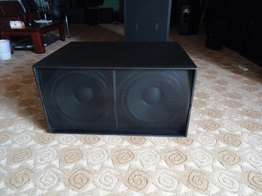 138dB Small PA Subwoofer 35Hz - 150Hz , Compact Powered Subwoofer For DJ
