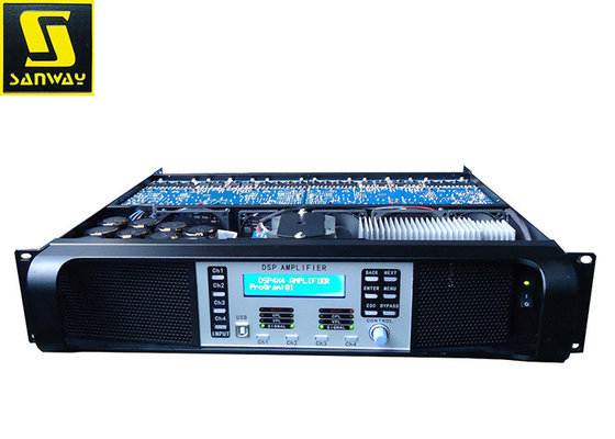 6000W Class TD 4 Channels Digital Concert Amplifier Built-in DSP