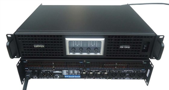 Output 10000W 4 Channel Power Amplifier Line Array System Portable Amplifier