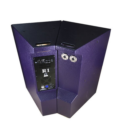 350 Watts  Live Sound Active Speaker Powered Speaker Violet Cabinet