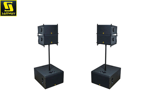 Transportable Powered Line Array System for Church 1500 People