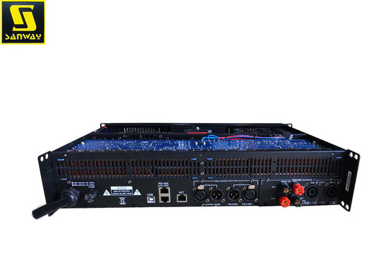 14000W 2 Channel DSP Digital Amplifier with Ethernet Function