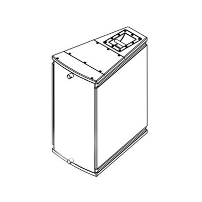 15 inch 2-way Line Array Speaker with Constant Curvature Design