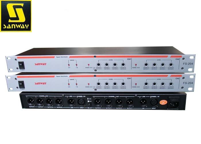 1 mono en 8 mono hacia fuera procesador de sistema de sonido del DB del tratamiento de señales audio de Digitaces 118