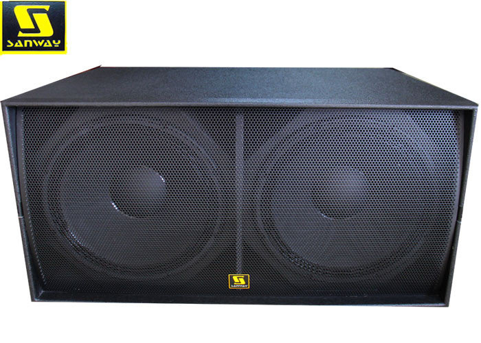 WS218X 2400 vatios 2 ohmios de profesional bajo grande del altavoz para viajar del gran escala