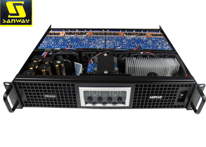 70 amplificador de potencia del canal del DB 4, amplificador linear del VHF del poder más elevado para el sistema de sonido Live