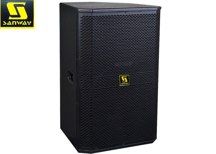 Disco altavoces sanos vivos de 15 pulgadas, 8 ohmios de altavoces activos pasivos del monitor