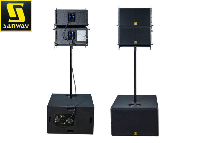Línea activa dual línea autopropulsada arsenal del altavoz de rango completo de 10 pulgadas del subwoofer del arsenal
