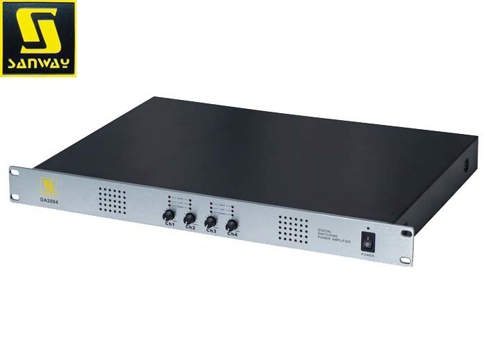 200W - color blanco plateado del pequeño del poder 300W de Digitaces del amplificador de potencia amplificador de la clase D