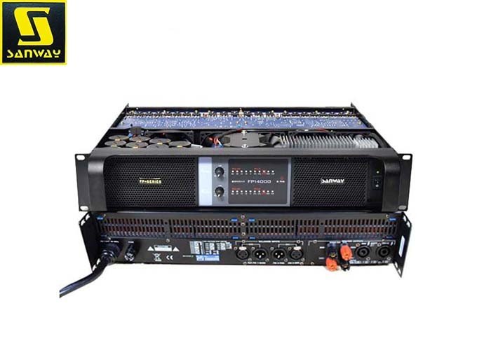 2 amplificador audio del poder de X 7000W del canal extremo del punto de congelación 2 para el sitio/el baile pasillo del Karaoke