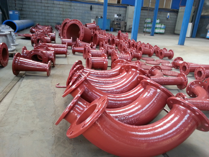 Ductile Iron double flanged bend