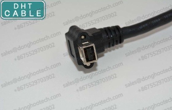 Chain Flex 9P Male to Male Data Line IEEE 1394 Firewire Cable Screw Type 7.5meters