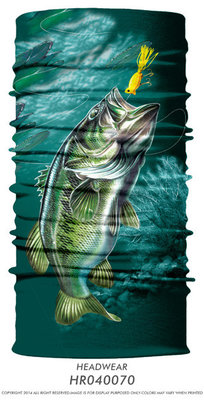 Fishing Theme balaclava seamless coolmax Uv Protection Necktube sport bandana supplier