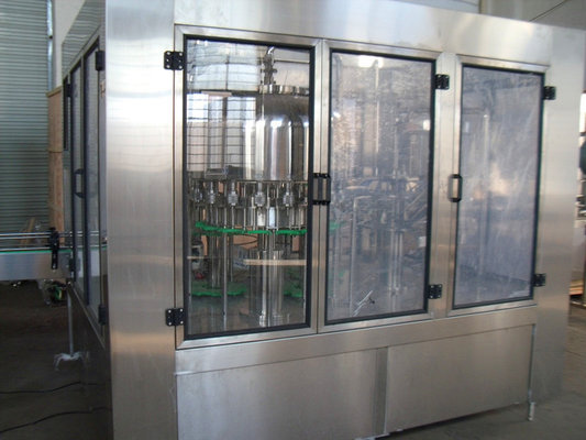 Mineral Drinking Water Filling Machine for Non carbonated Drink 7.5Kw , 3 In 1 Unit