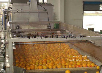 Gable Top Package For 6000L / H Concentrated Fruit Juice Orange Processing Line