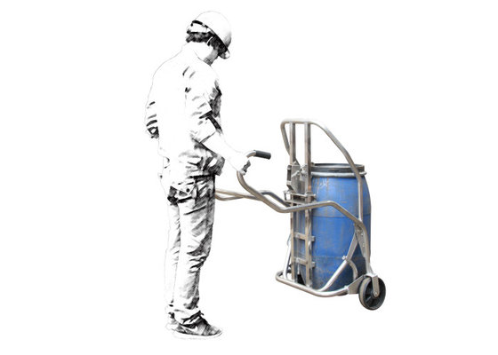 Safely Operation Universal Drum Handling Trolley , 55 Gallon Drum Handling Equipment