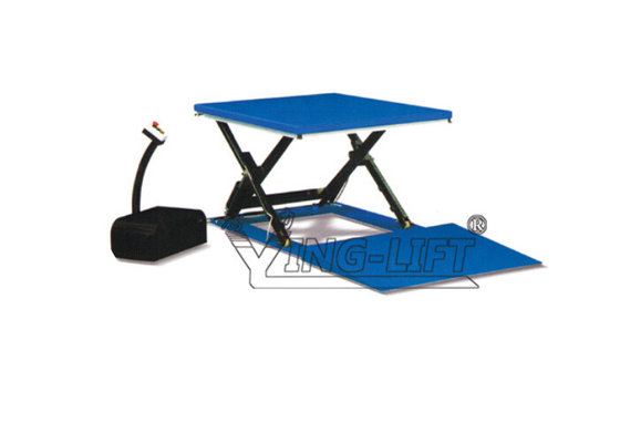Electric Hydraulic Zero Level Lifting Table , 500kg to 1500kg Capacity