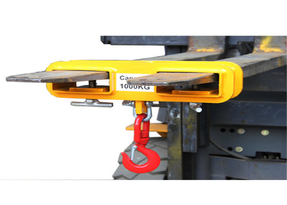 Auto - Tension Single &amp; Double Forklift Truck Attachments Swivel Hook