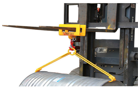 Auto - Tension Single &amp; Double Forklift Truck Attachments Swivel Hook