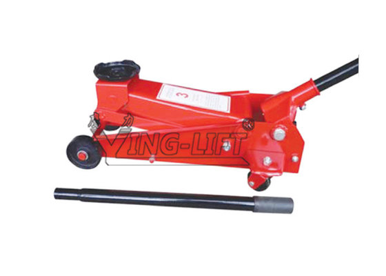 3T Industrial Lifting Equipment ,  Long Frame Horizontal Hydraulic Trolley Jack