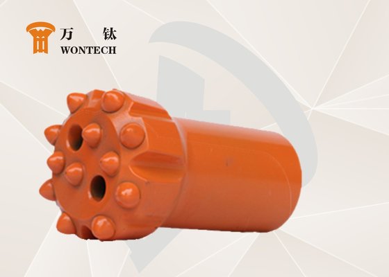 Rock Blasting And Fine Alloy Steel Compatible For Different Rock Thread Button Bit