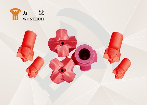 Construction Drilling Ballistic Button Bits With Forging Processing Multi Functional