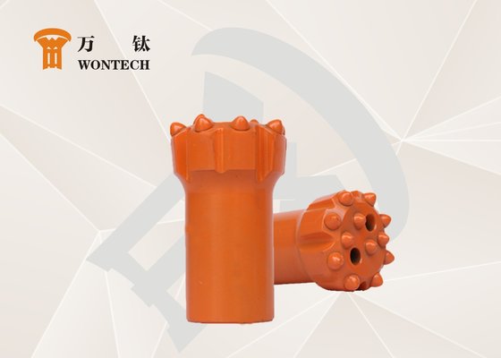 Alloy Steel Tungsten Carbide Dth Hammer Button Bits Precise Mechanical Processing