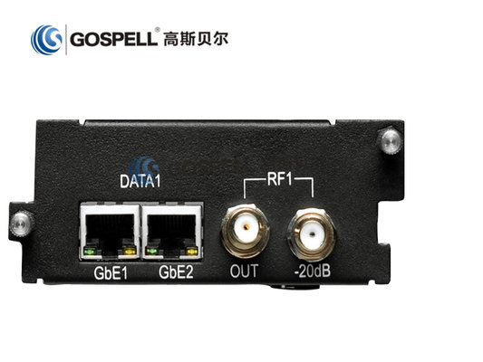 1 RU Modular Edge QAM Modulator DTV Modulator Comply With DVB-CSA