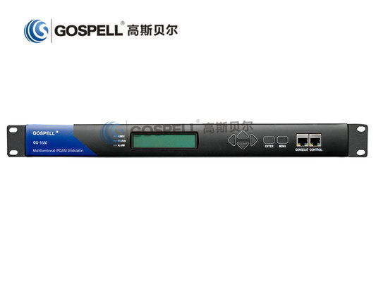 1 RU Modular Edge QAM Modulator DTV Modulator Comply With DVB-CSA