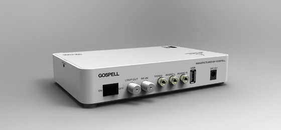 DVB-C H.264 SD PVR Set Top Box With PVR , DVB-C Set Top Box 307MHz CPU