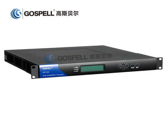 ASI / RF Input Digital TV Encoder MPEG-4 MPEG-2 Transcoder For DTV System