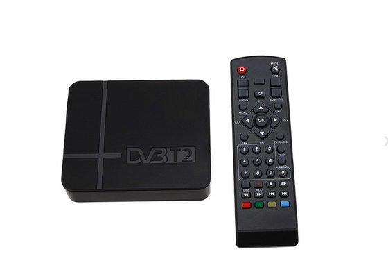Full HD 1080P DVB-T2 Digital Terrestrial Receiver Set-top Box w/ RCA / USB / HDMI / PVR - Black