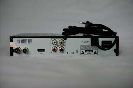 Multi Language DVB-T2 HD Digital TV Receiver Set Top Box w/ MPEG4 / EPG / USB / PVR/ H.264 - Black