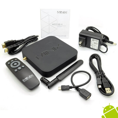 MINIX NEO X8-H Android IPTV Smart Tv Box Amlogic S802 Quad Core Android4.4 XBMC Google Tv Box