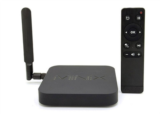 Quad Core Arabic IPTV Box MINIX X8-H Plus Smart TV Receiver 4K High Resolution 2G / 16G