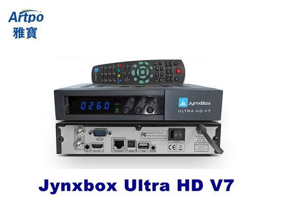 Ultra HD ATSC Digital Reciever Jynxbox V7 Youtube / PVR / Built-in Bracket for Wall Mountable DVB-S2
