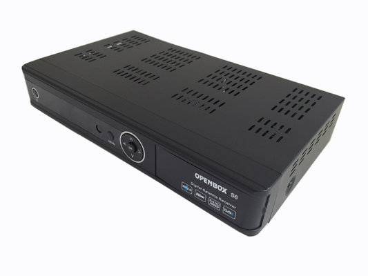 H.264 AVC 1080P DVB S2 Digital Satellite Receiver Openbox S6 Biss ALI3510E Chipest MPEG5 Black Set Top Box