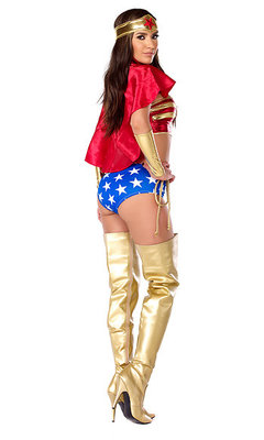 Sultry Strength Sexy Superhero Costume Wholesale with Size S to XXL Available