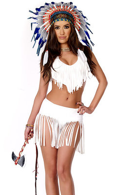 Indian Summer Sexy Native American Costume Wholesale with Size S to XXL Available