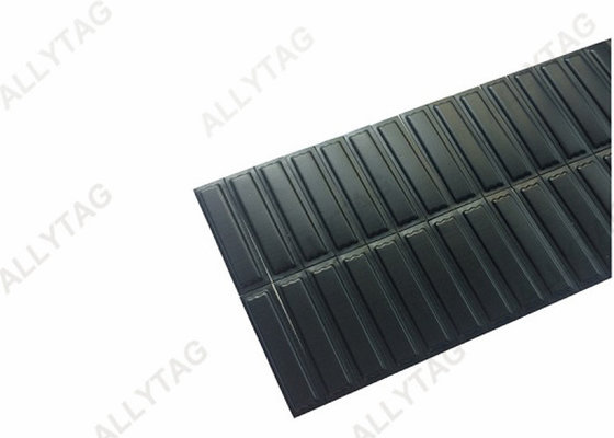 Black Anti Theft Security Stickers For Retail Double Sided Release Liner