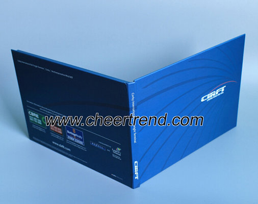 China wholesale Hardcover A5 size 7 inch LCD Screen Video Brochure with 256Mb memory