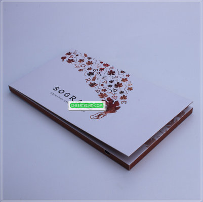 Whosale price 4.3 inch lcd screen video brochure / video greeting card with 128M memory for gifts,promotion,marketing