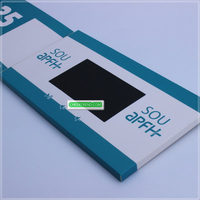 Beautiful Customized 4.3 inch TFT LCD Soft Cover Video Brochure/Video Booklet/Video Greeting Card