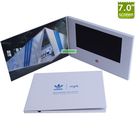 2017 promotional gifts 7 inch lcd screen electronic promotive gift video brochure